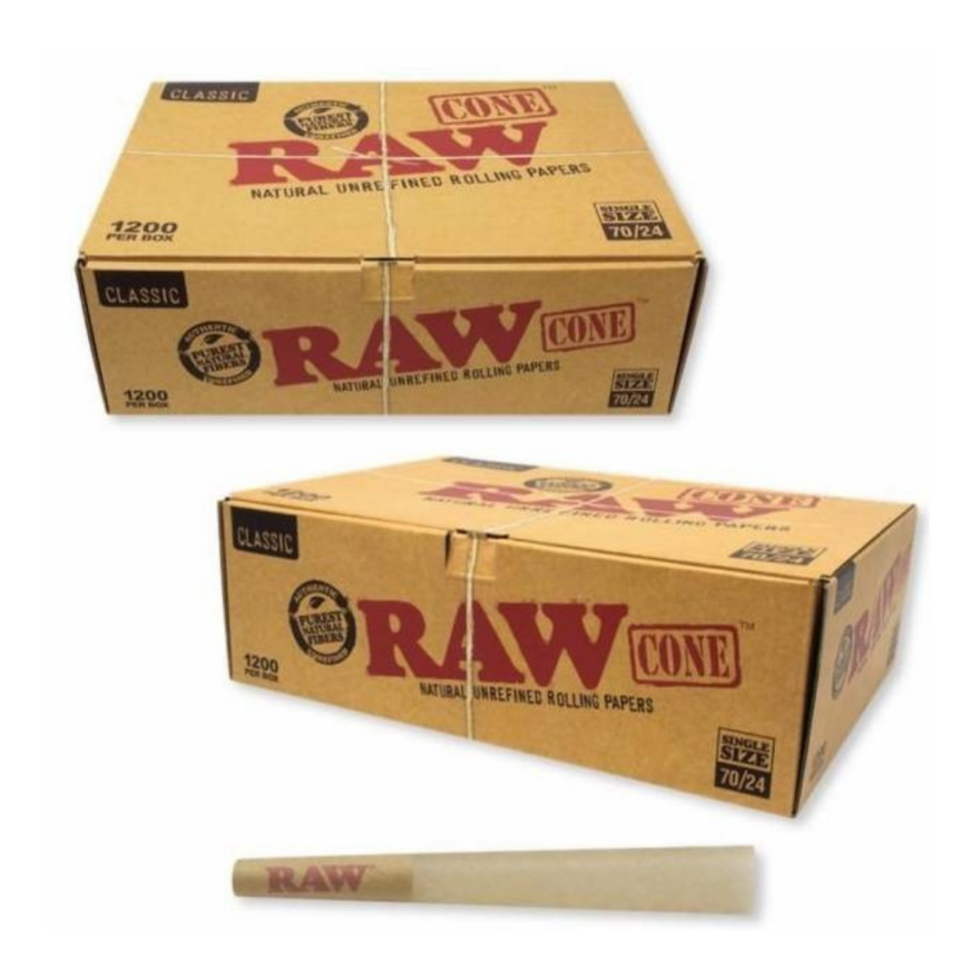 RAW CLASSIC LEAN CONE - 20 CONE PACK | Sahara Distribution