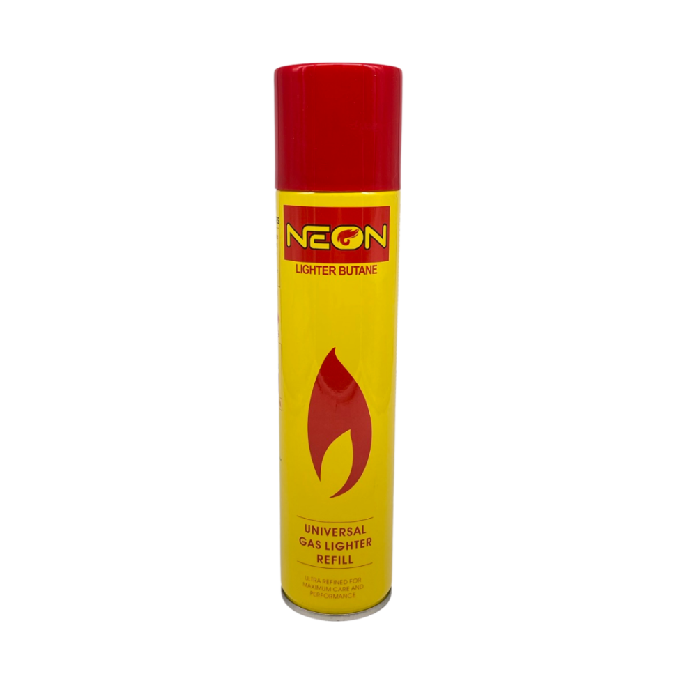 NEON BUTANE FUEL - 12CT - 300ML | Sahara Distribution